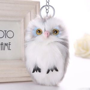 Accessories | 15cm Cute Fluffy Owl Keychain | Poshmark